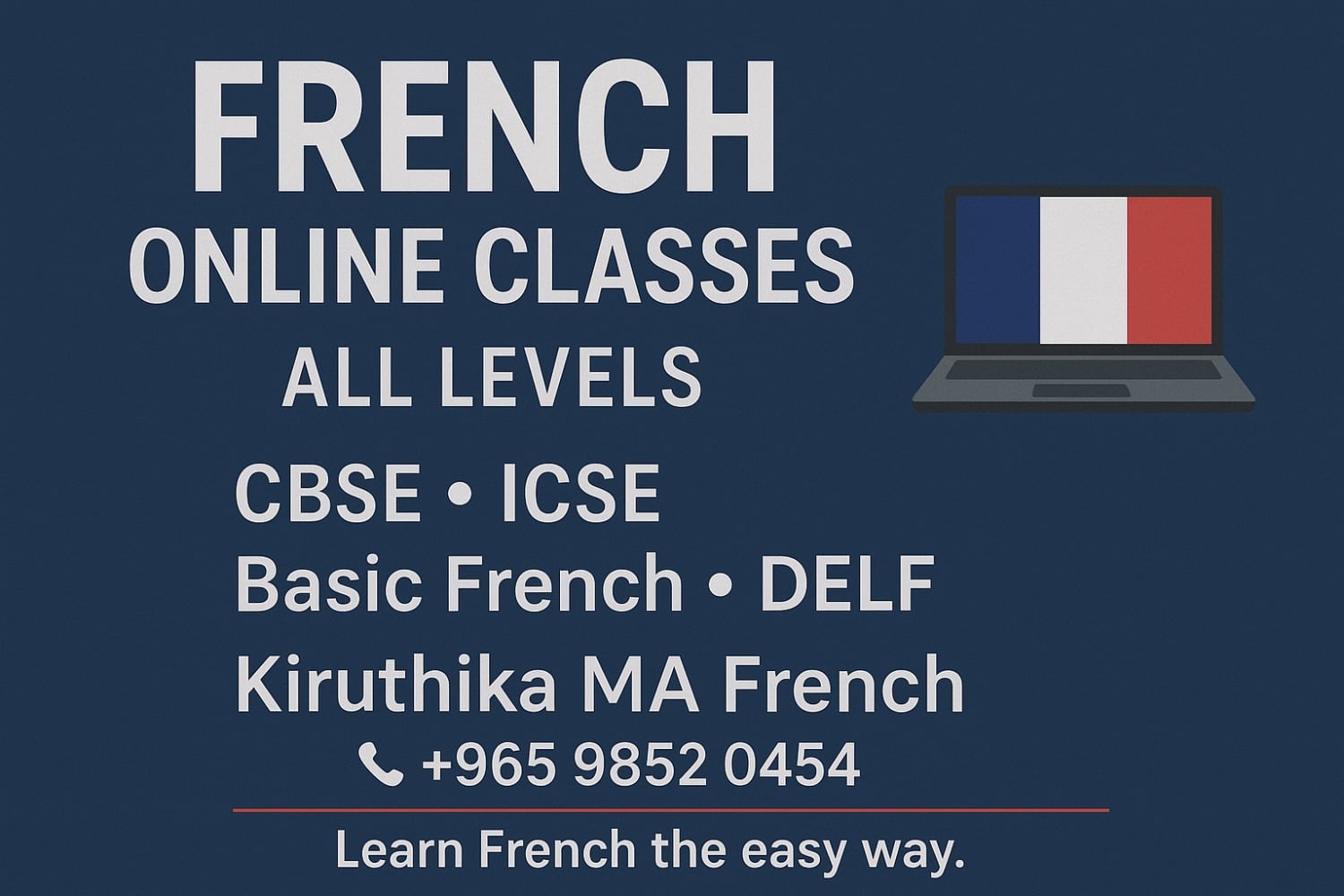 French class online , language classes in Kuwait - Expat.com