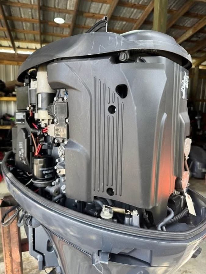 Slightly Used Yamaha 150HP 4 Stroke Outboard Motor Engine, boats in the ...