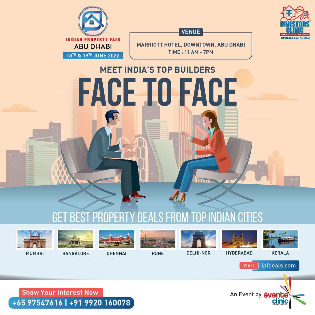 Indian Property Fair in Abu Dhabi, Exhibitions & festivals, 18 Jun 2022