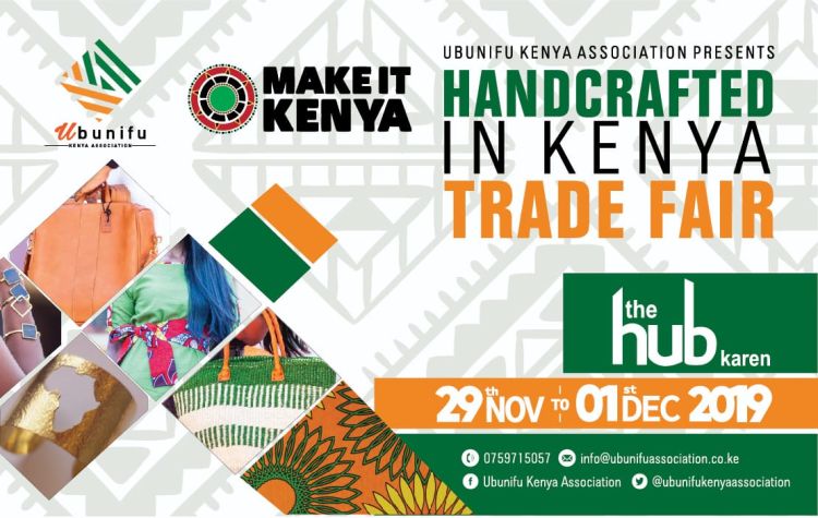 Handcrafted in Kenya Trade Fair, Exhibitions & festivals, 29 Nov 2019