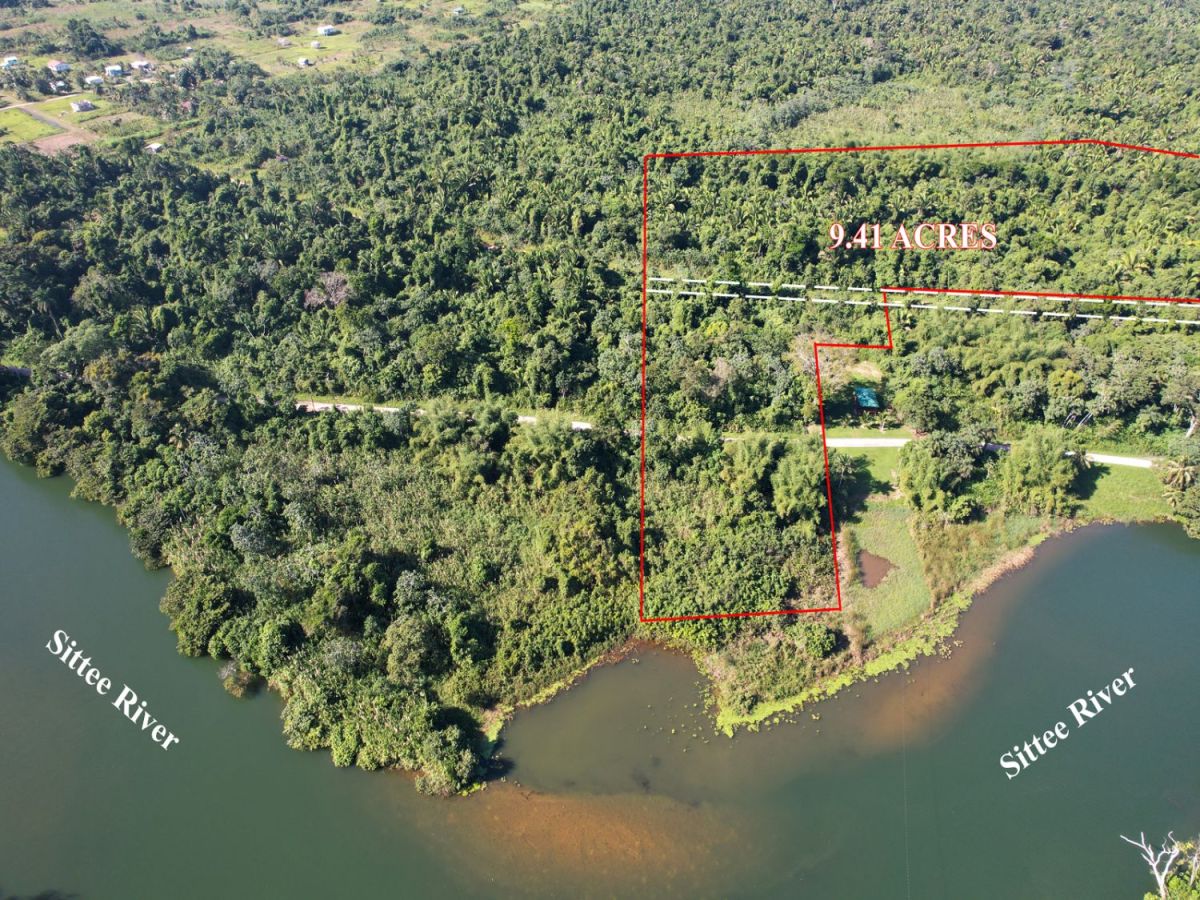 9.41 acres à vendre à sittee river, bélize, Terrain à vendre Hopkins ...