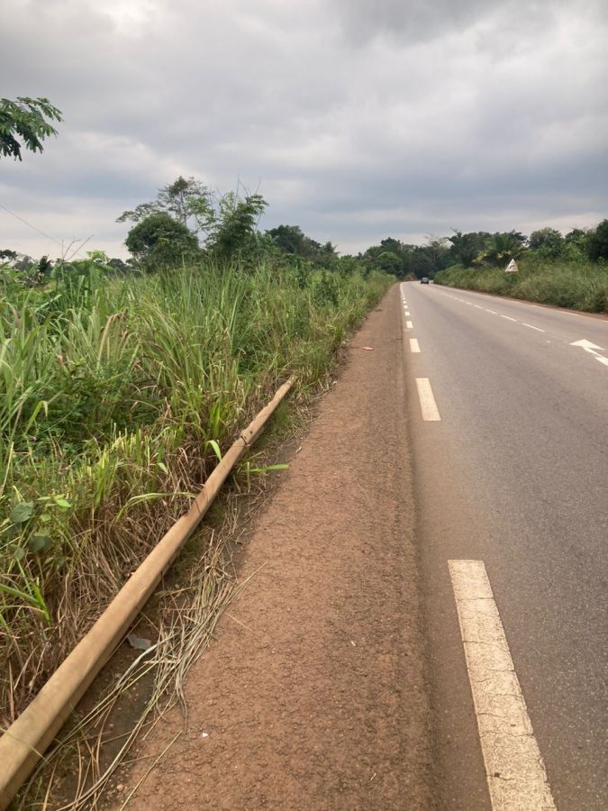 Commercial plat for sales in elat (after nkoabang), Terrain à vendre à Yaoundé Cameroun - Expat.com