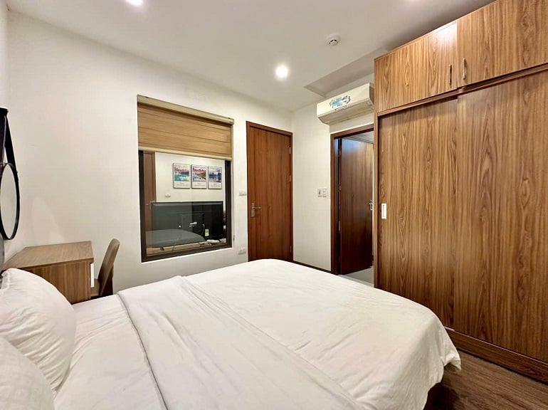 Nice 1 – bedroom apartment in Dao Tan street, Ba Dinh district for rent ...